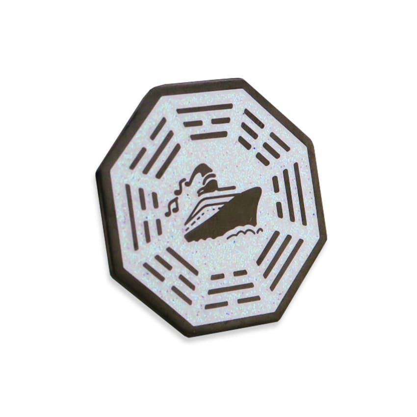 Glitter Enamel Pins | Embroidered patches manufacturer | Star Lapel Pin