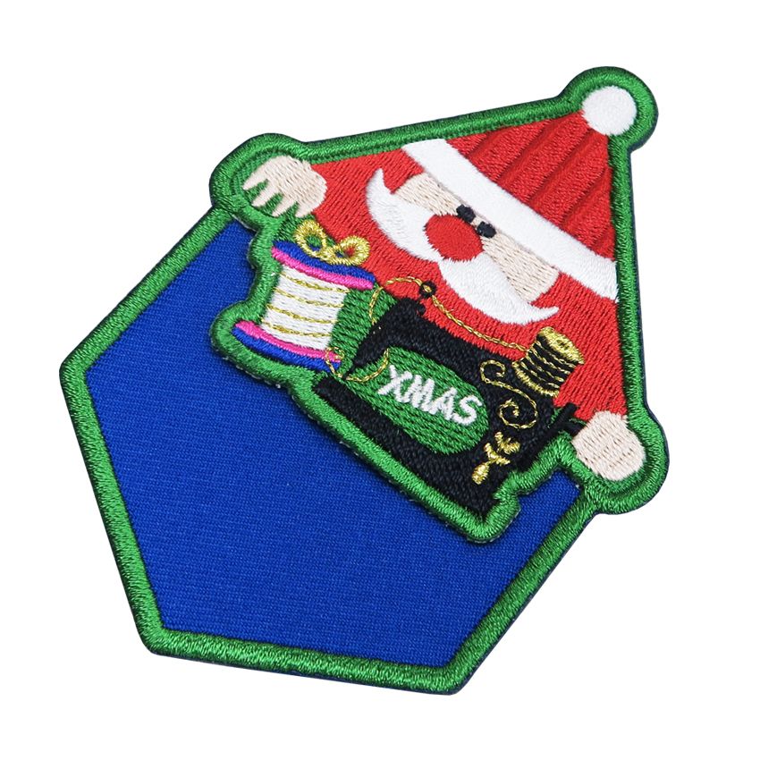 Festive Christmas Bookmarks | Embroidered patches manufacturer | Star ...