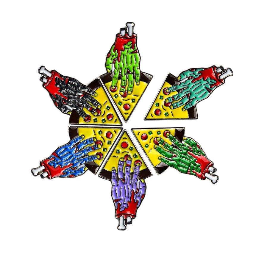 Jigsaw Puzzle Pin | Embroidered patches manufacturer | Star Lapel Pin