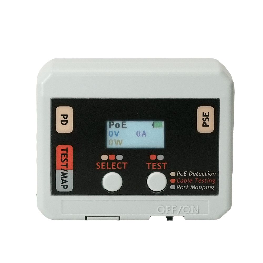 3-in-1 Cable Tester PoE/Mapping/Continuity |3-in-1 PoE Detection/Port ...