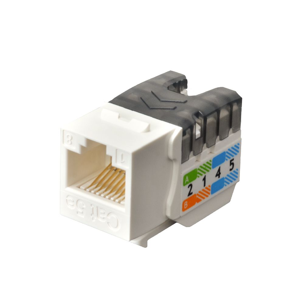 Category 5e |Unshielded Cat 5e Keystone Jack (3013A30N5e) – HCI