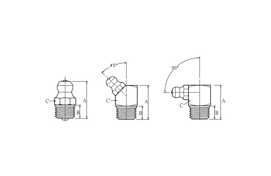 DIN Standard Grease Fittings - Multi-Standard Certified | China Amigo