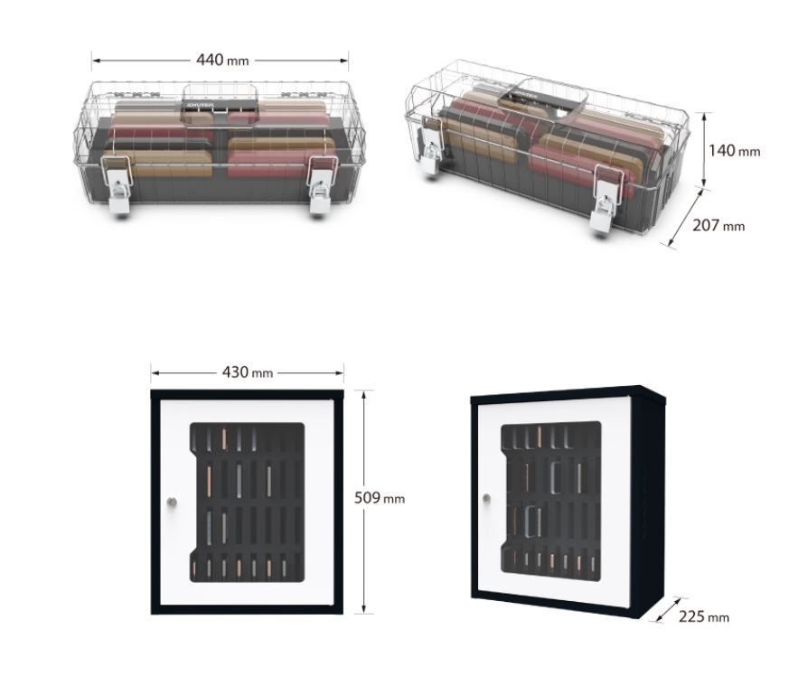 Mobile Device Storage Solutions | Industrial Storage Cabinets with ...