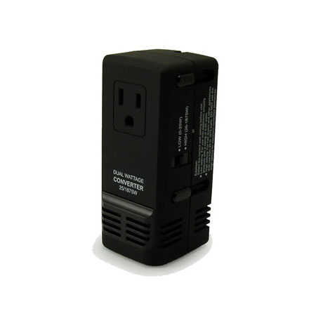 25/1875W Dual Voltage Converter with High-Low Switch - Dual Wattage ...