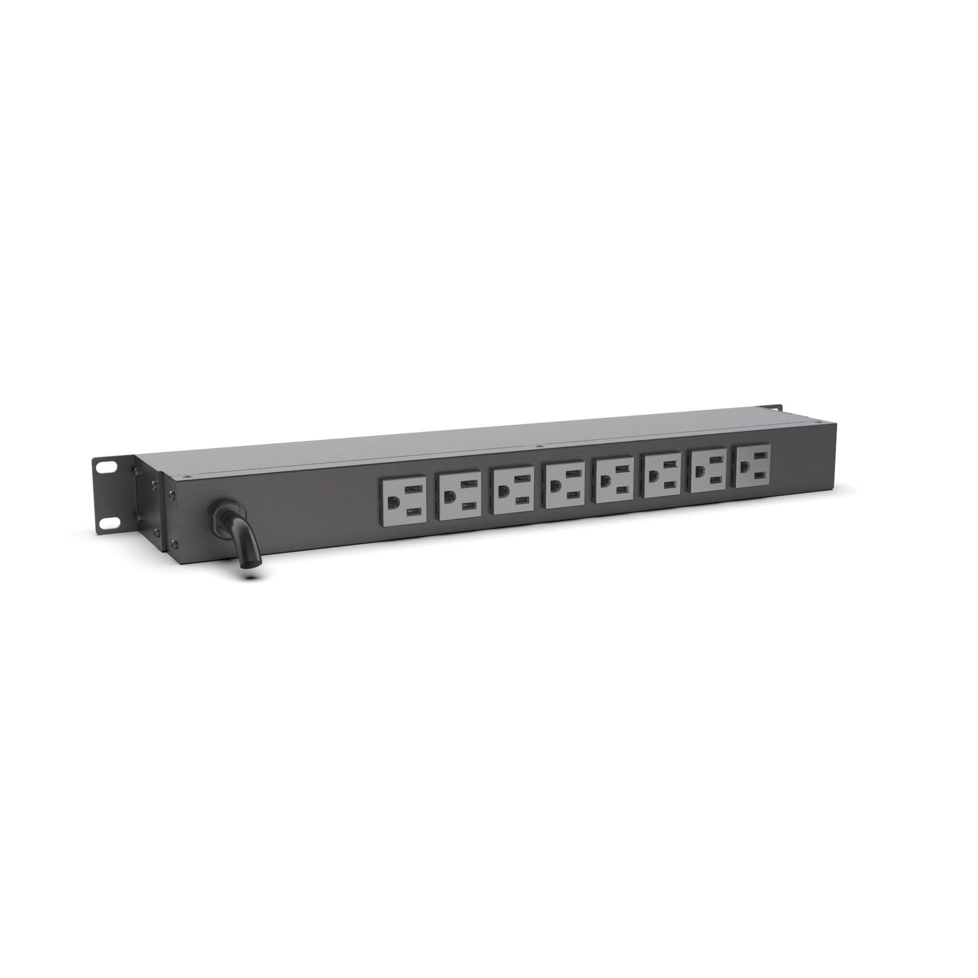 12 NEMA 5-15 1U Rack PDU - ตัวป้องกันไฟกระชากแบบติดตั้งในแร็ค, แถบปลั๊ก ...