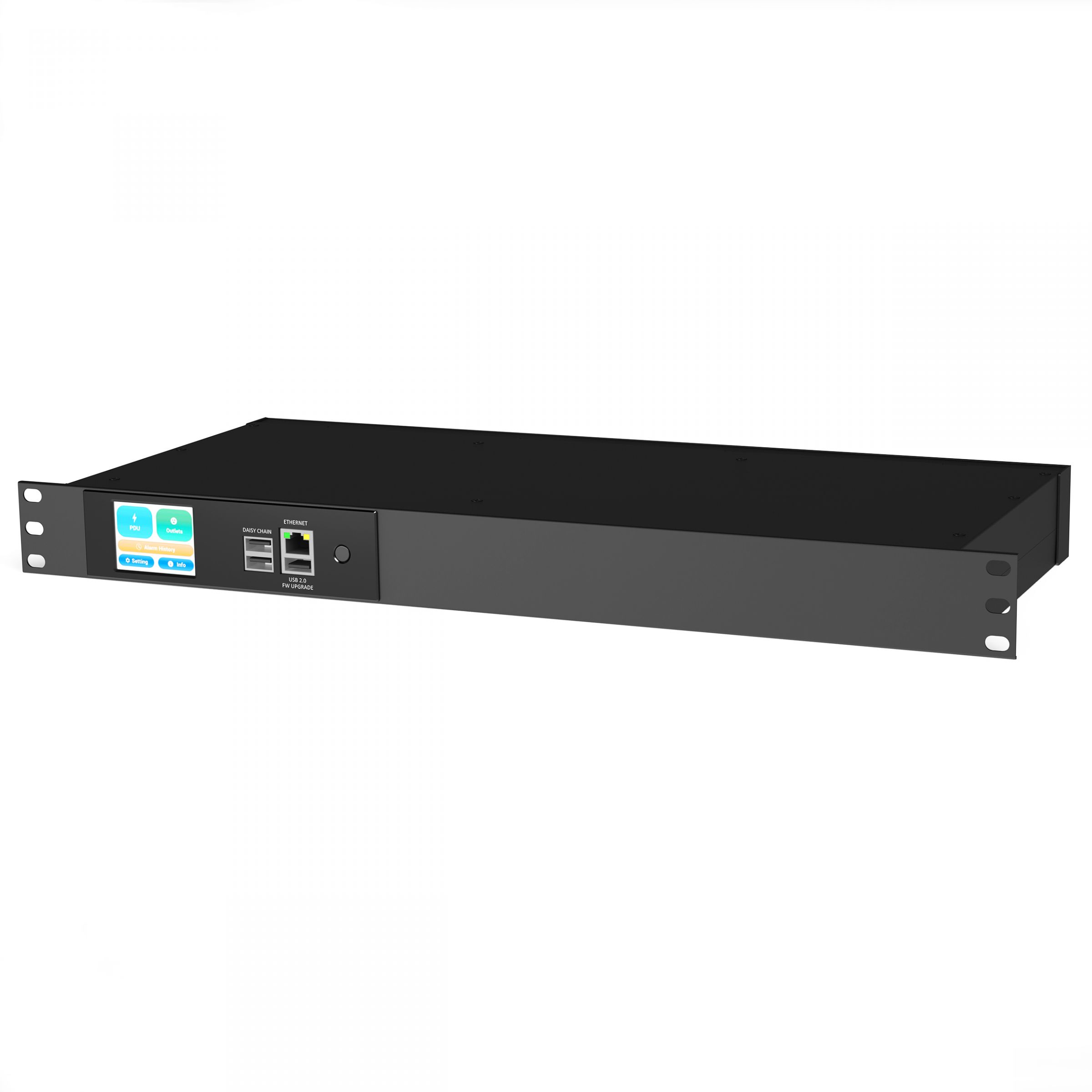 6 UK Outlets LCD Touch Screen Network-Grade Remote Power Management ...