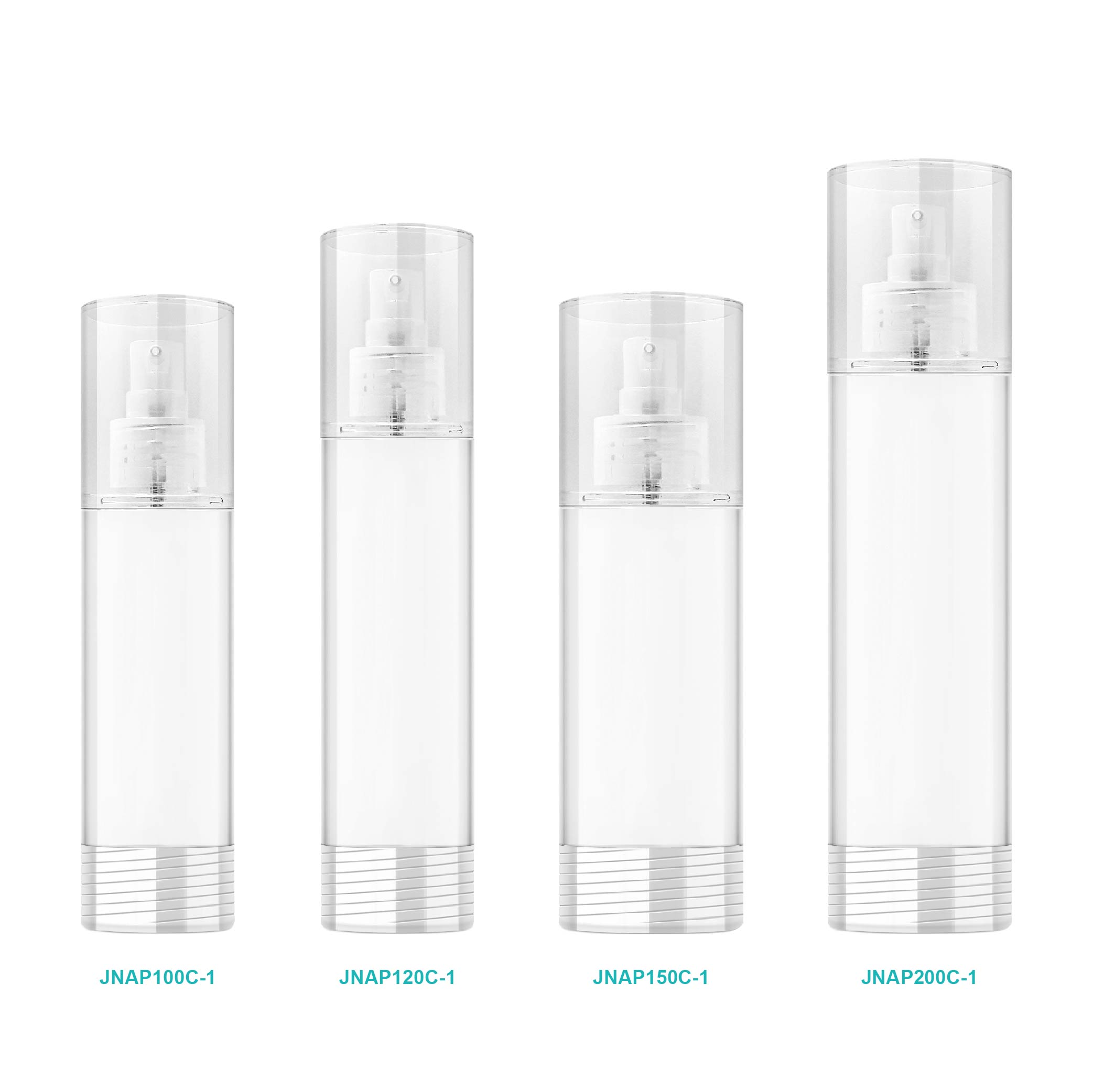 ขวดเครื่องสำอางทรงกระบอก PETG | ผู้ผลิตบรรจุภัณฑ์สินค้าเครื่องสำอาง - ขวดพลาสติก | TYH