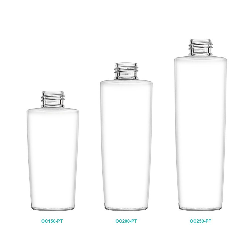 ขวดเครื่องสำอางทรงกรวยกลม PETG | ผู้ผลิตบรรจุภัณฑ์สินค้าเครื่องสำอาง - ขวดพลาสติก | TYH