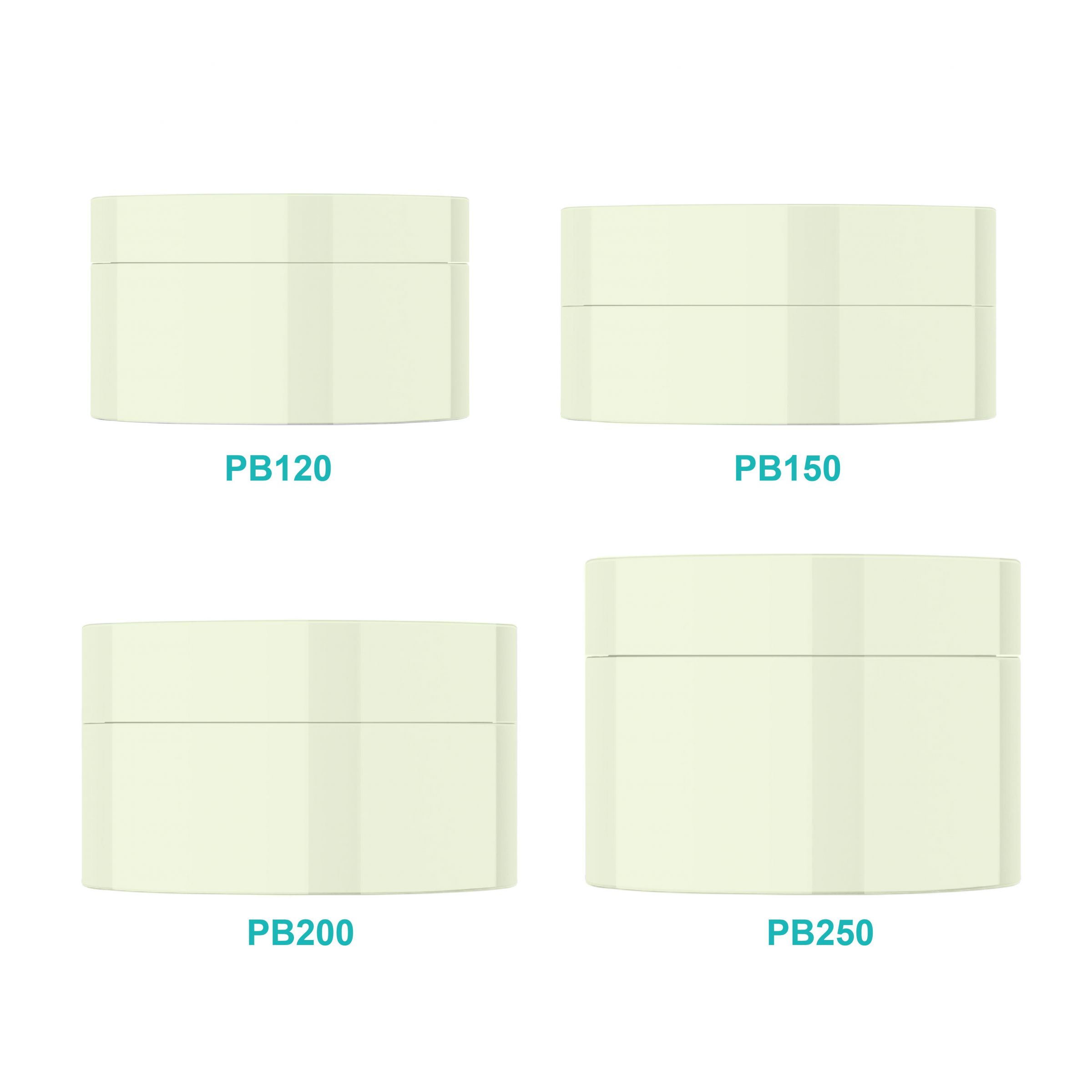 ตัวอย่างขวดครีม PCR_PP | ผู้ผลิตบรรจุภัณฑ์สินค้าเครื่องสำอาง - ขวดพลาสติก | TYH