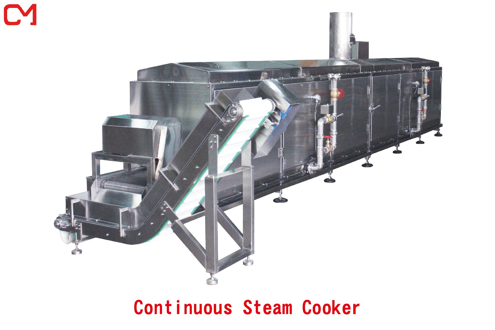 Continuous Steam Cooker - Cooking Machine, Automatic Cooking Machine ...