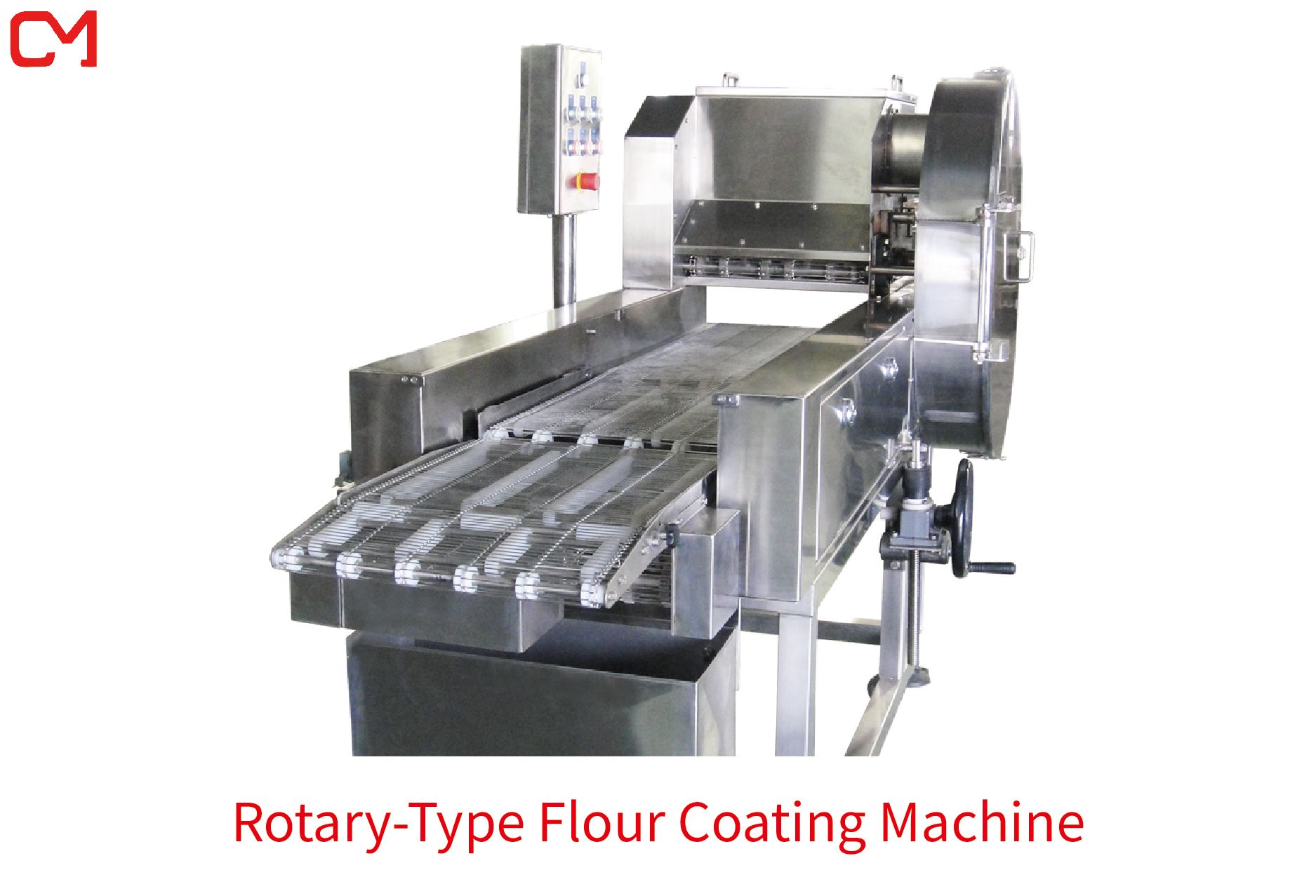 Flour Coating Machine - Rotary-Type Flour Coating Machine, Spiral-Type ...