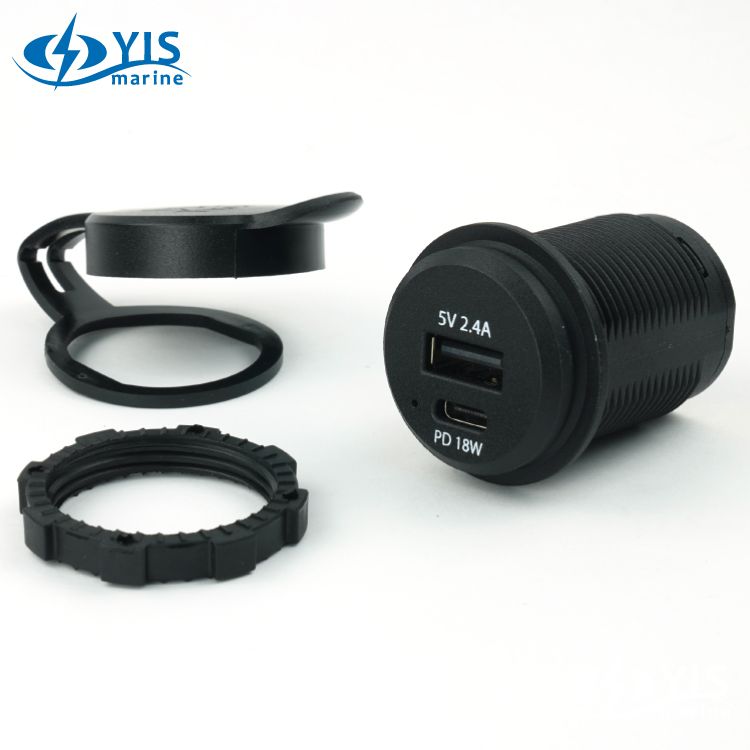 PD (Power Delivery) 18W USB 1A+1C Charger | Marine Toggle Switch Panels ...