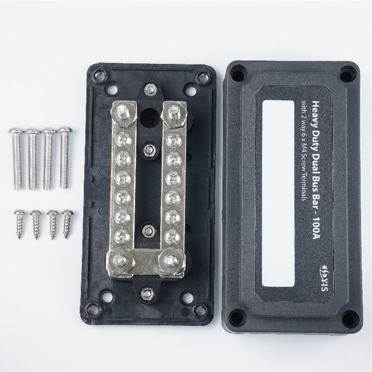 Heavy Duty Dual Bus Bar Box | Marine Toggle Switch Panels, Fuses ...