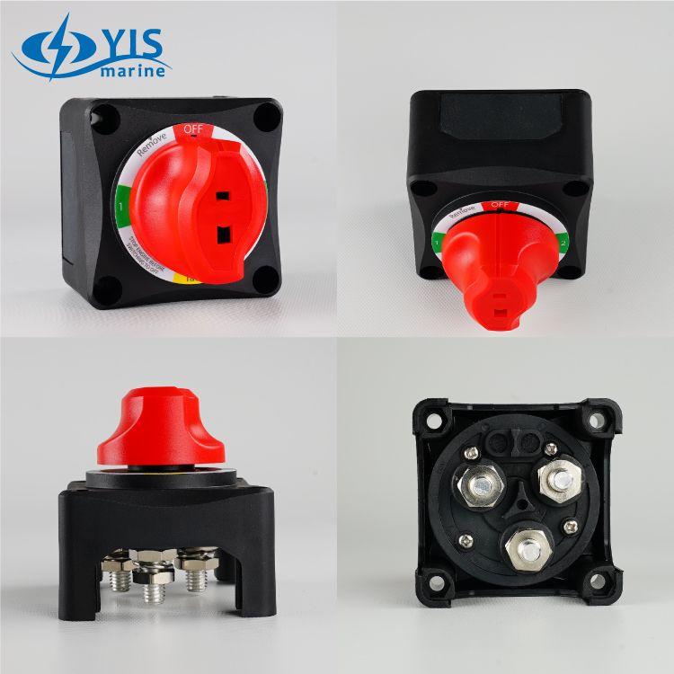 DC 12V 24V 275A Patented Ignition Protected Waterproof Battery Selector ...
