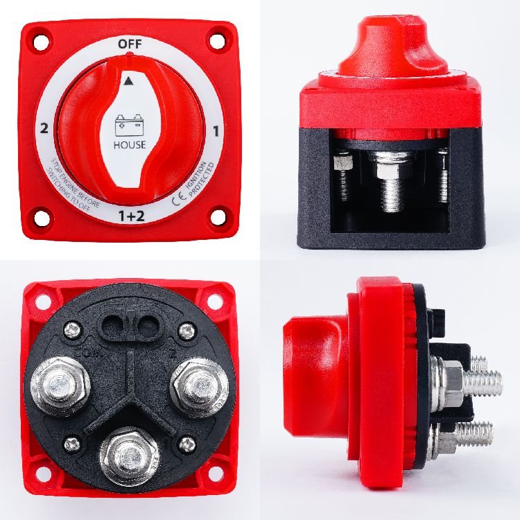 Battery Selector Switch | Marine Toggle Switch Panels, Fuses, Circuit ...