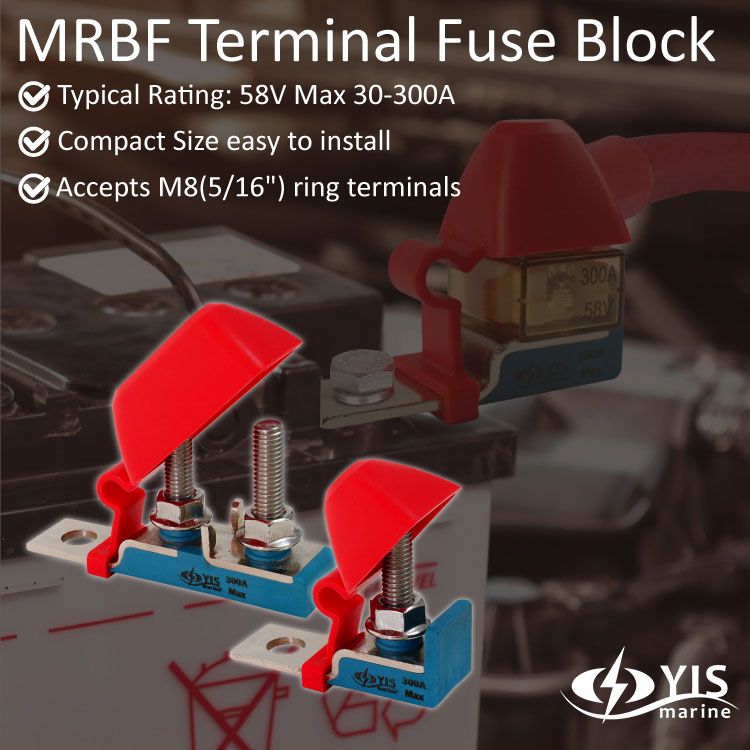MRBF Terminal Fuse Block | Marine Toggle Switch Panels, Fuses, Circuit ...