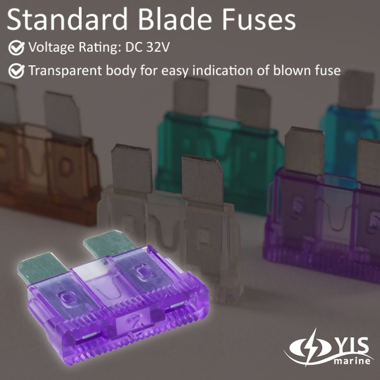 ATO / ATC / ATP DC 12V 24V Automotive Blade Fuse | Marine Toggle Switch ...