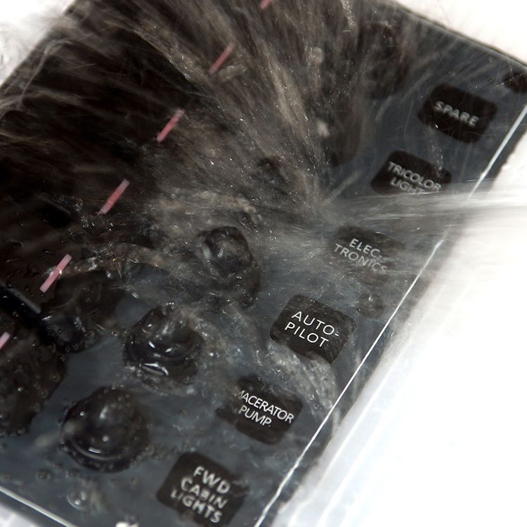 6P Aluminum Water-resistant Switch Panel | Marine Toggle Switch Panels ...