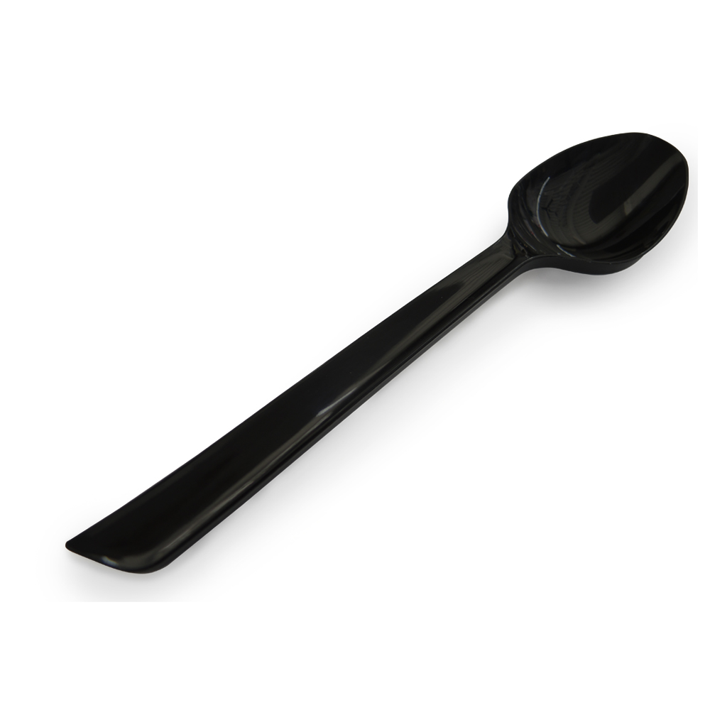 Black Color Hot Food Spoon - Black Picnic Spoon | Made in Taiwan ...
