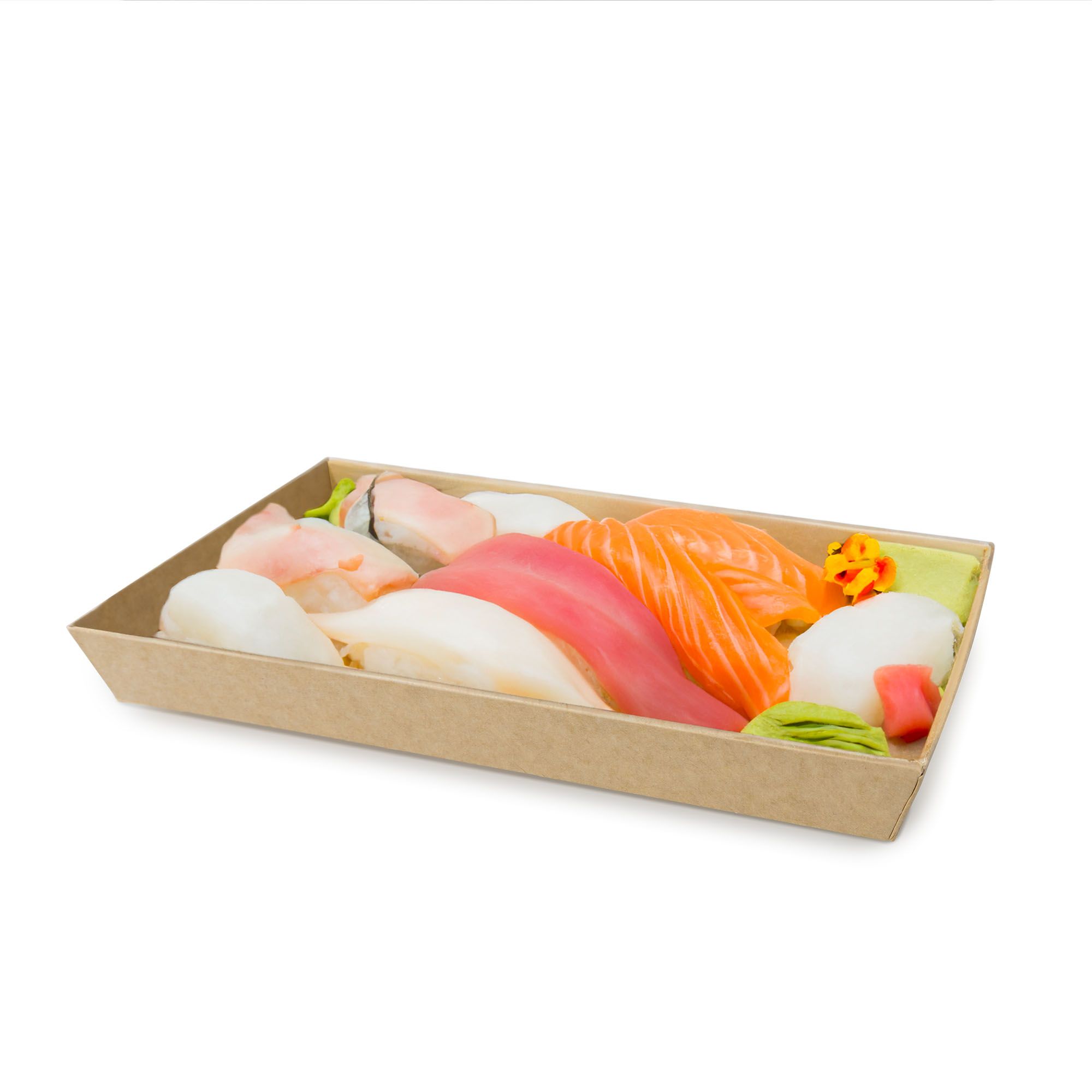 Rectangular Sushi Storage Container - Rectangular Snack Box with ...