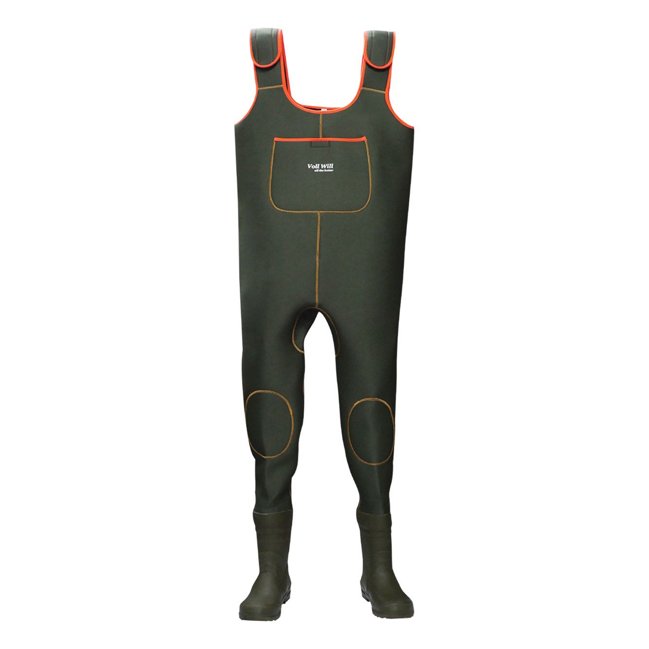 Voll Will Standard Neoprene Wader - Premium 4mm Fishing & Outdoor Gear