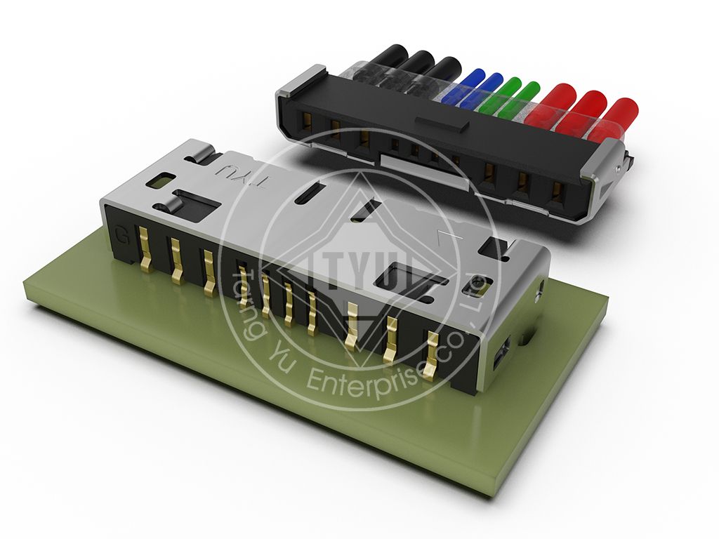 Hybrid Connector - Hybrid Power Connector TU1504. | A Wire to Board ...