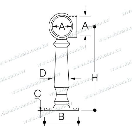 Stainless Steel Footrest for Bar ( SS:424141C) - Stainless Steel ...