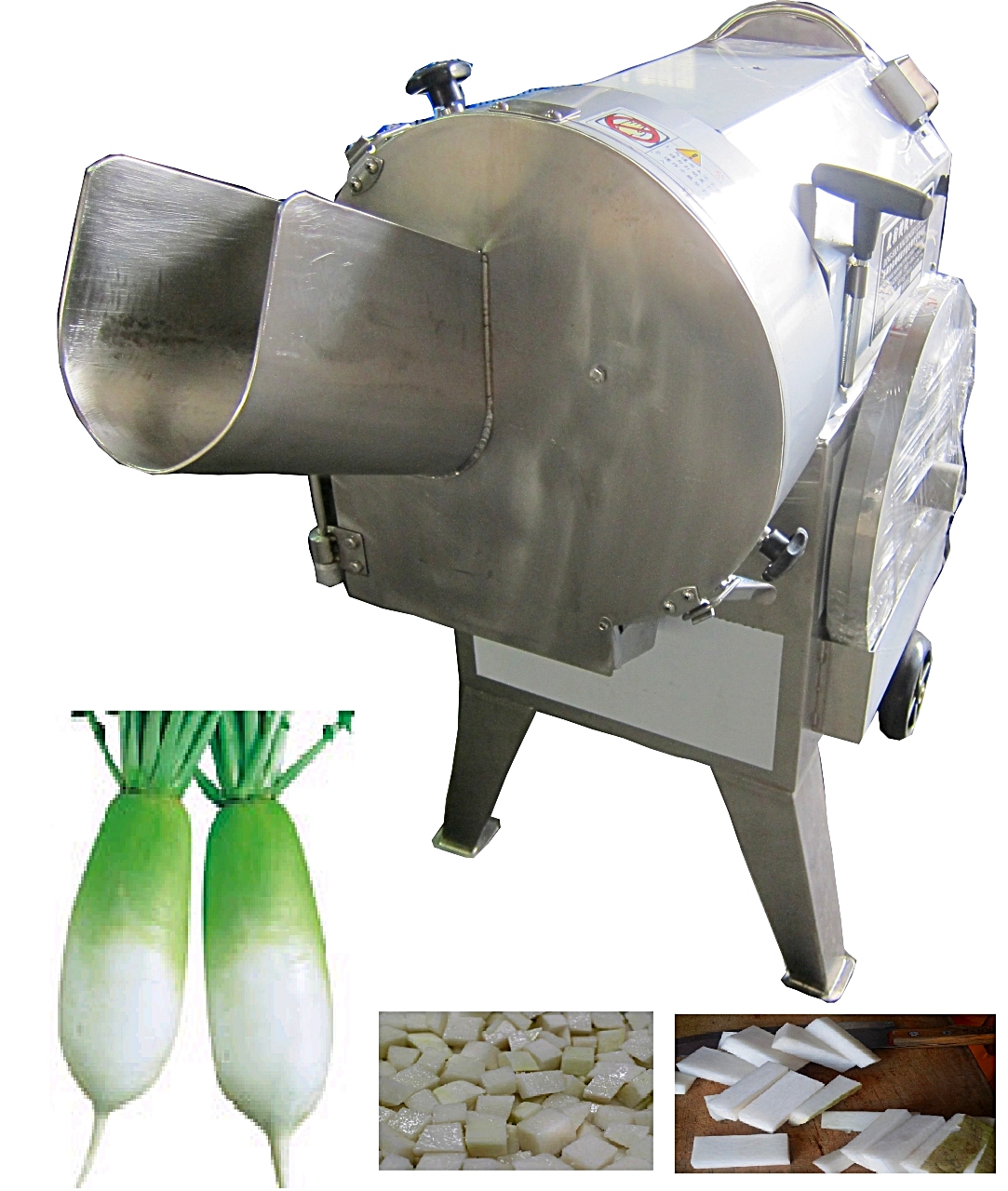 Industrial Vegetable Cutter (for Root/Stem/Bulb Vegetables) | Food ...