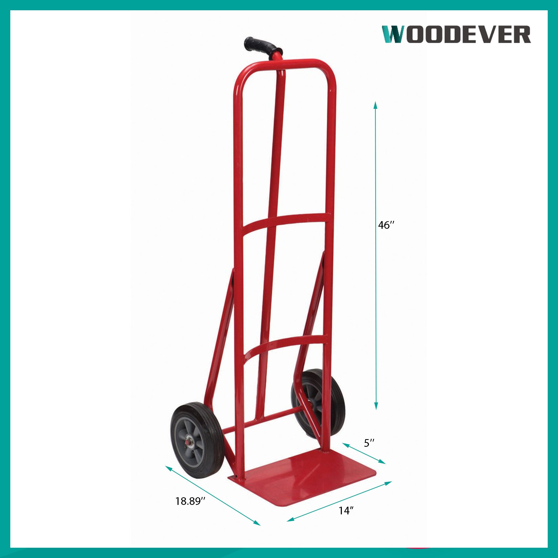 Pneumatic Steel 600lbs 2-in-1 Convertible Hand Truck | Discover ...