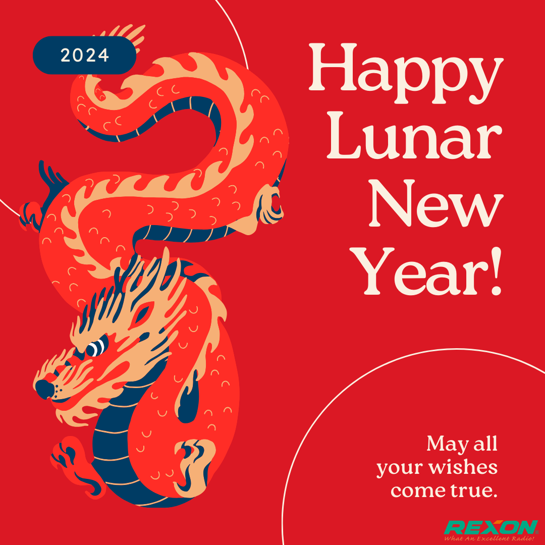 Happy New Year 2024! | Two-way Radio Manufacturer | Rexon