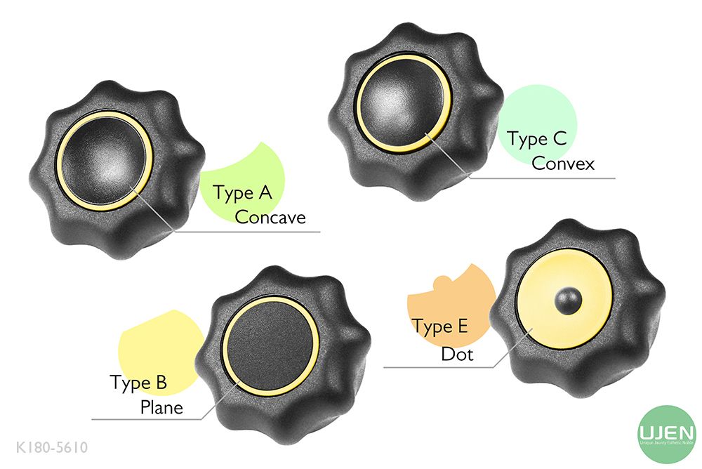Star Hand Knob Nut, M10, D56 | Achieve Ergonomic Efficiency with ...