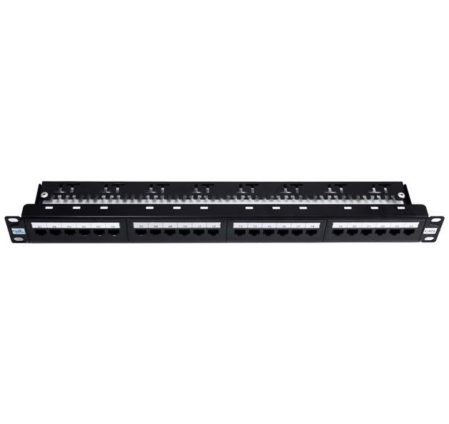 Cat 6 24-port 1U 19" UTP Modular Patch Panel | Taiwan Cabling ...
