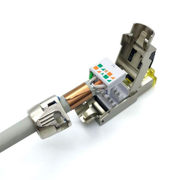 Cat 6A Modular 8P8C Field Terminated Plug | Taiwan Cabling Manufacturer ...