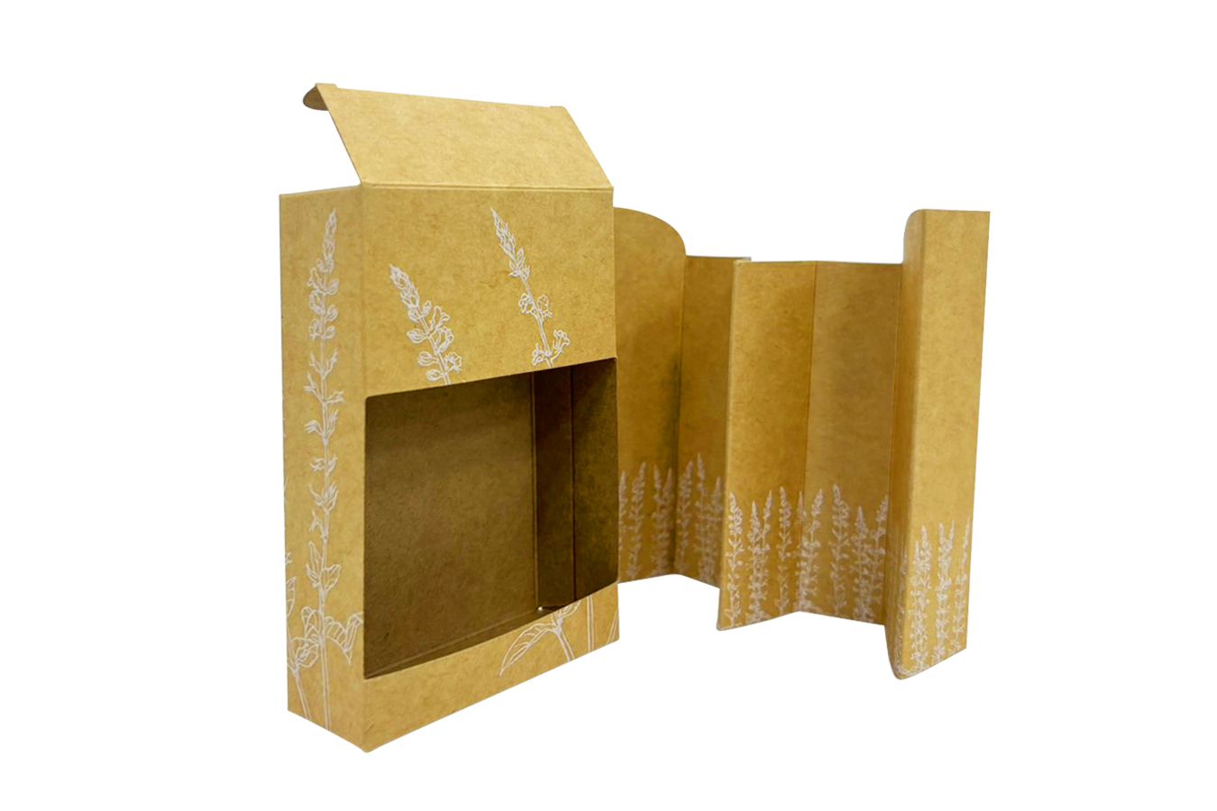 Kraft Paper Box with Window Packaging - Kraft Paper Box with Window ...