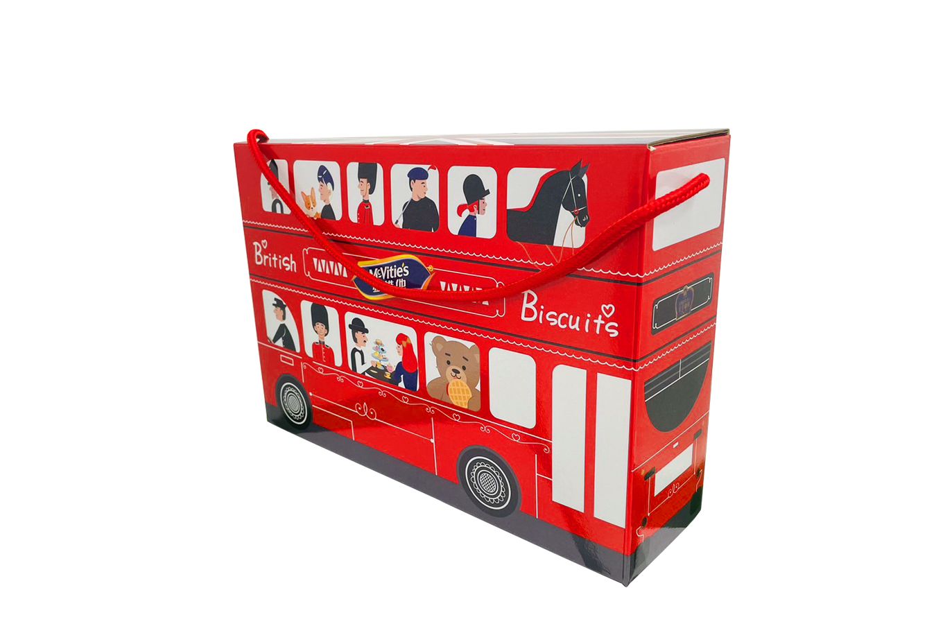 Cookie Packaging with Rope Handle Gift Boxes - Cookie Packaging with ...