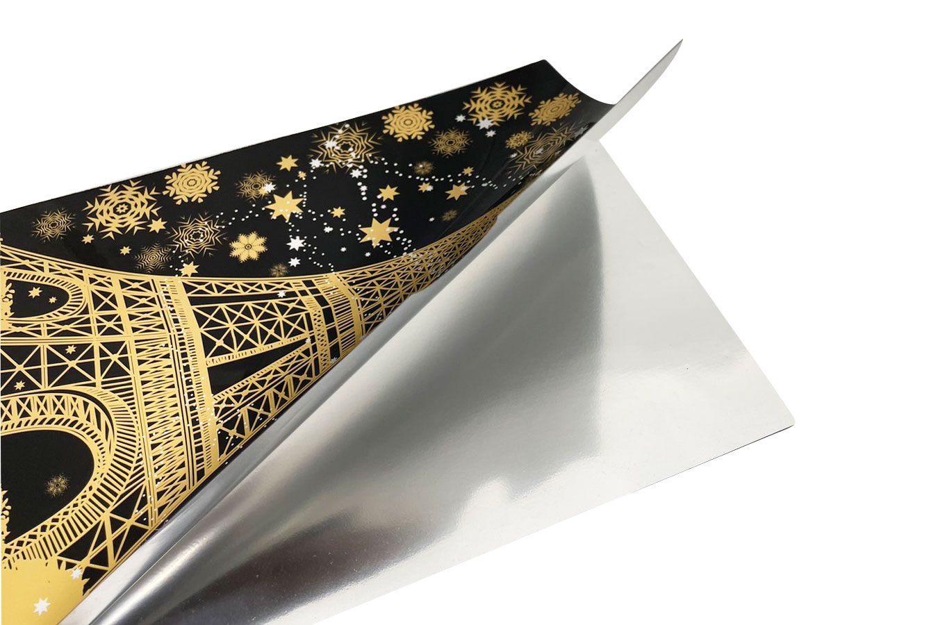 Silver Aluminum Foil L-Shaped Polypropylene Folder - Multi-Layer/Single ...