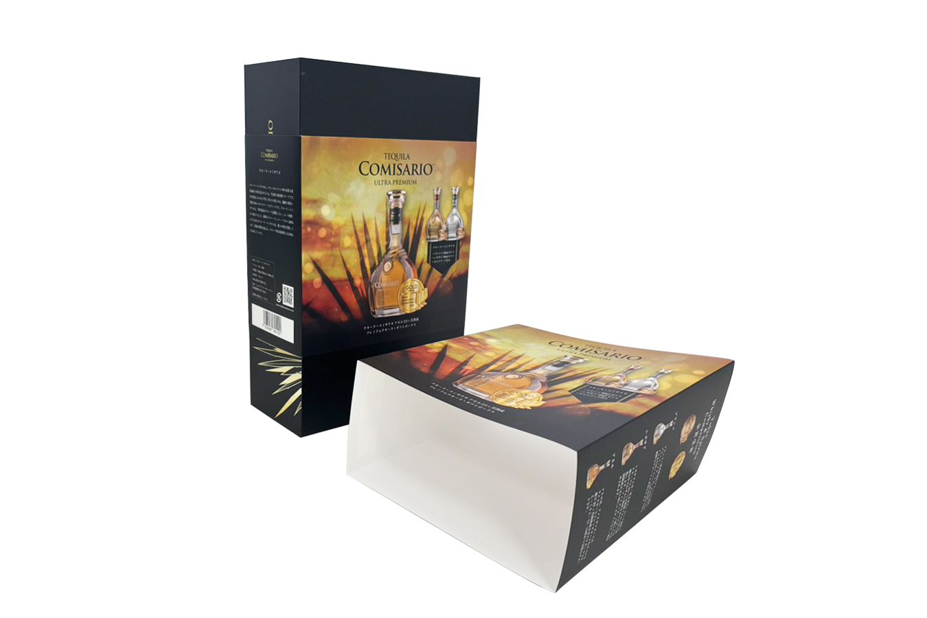 Custom Rigid Spirits Packaging - High-End OEM Custom Rigid Gift Boxes ...