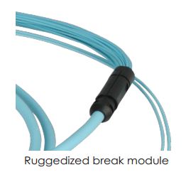 Fiber Optic Trunk Harness Compatible with OM2, OM3, OM4, OS1, OS2 ...