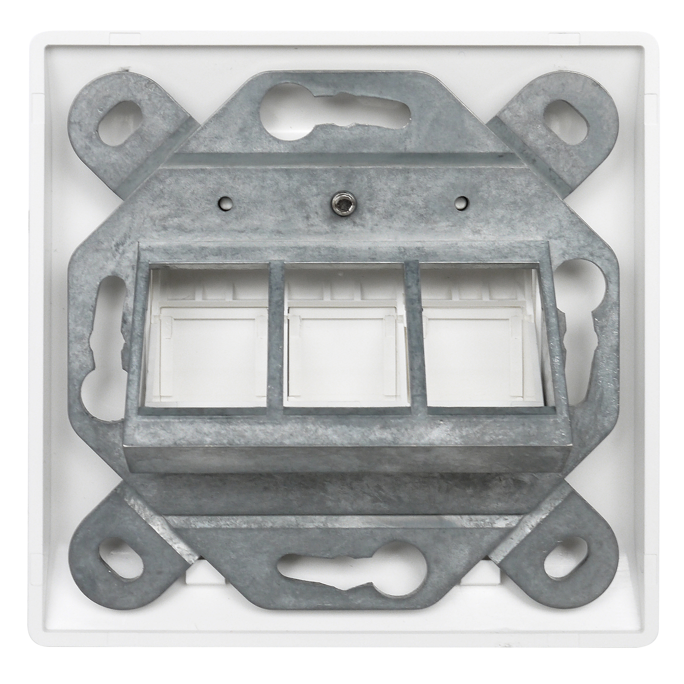 German Style Keystone Wall Plate With Shutter 80 x 80mm | Innovative ...