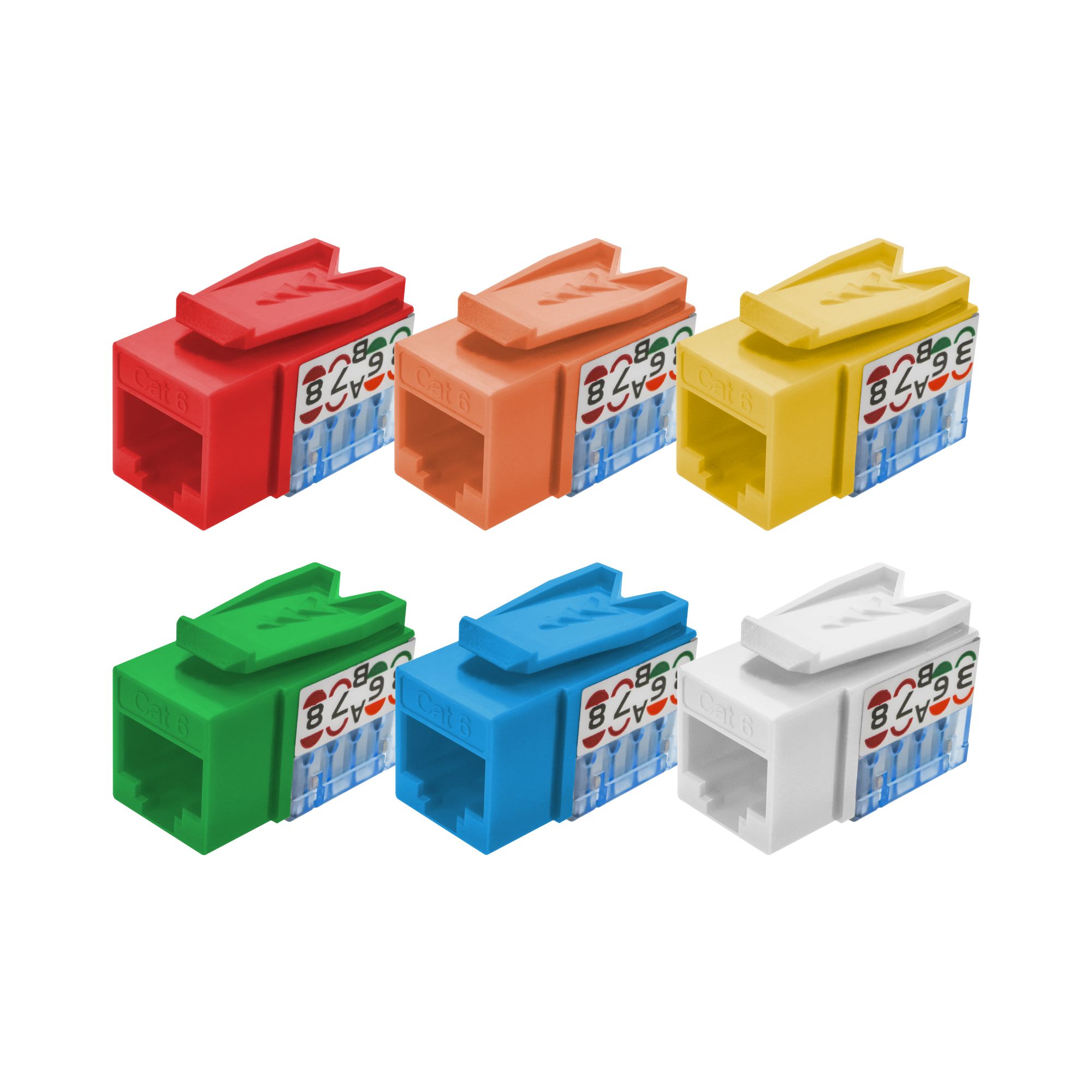 ปลั๊ก Keystone Jack 90 องศา 110 Punch Down แบบ Cat.6 UTP | ผู้ผลิต ...