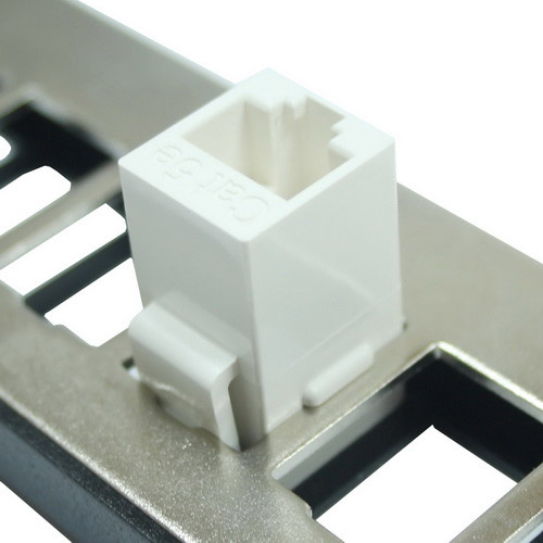 RJ45 Cat5E Unshielded 180 Degree Female to Female Inline Coupler ...