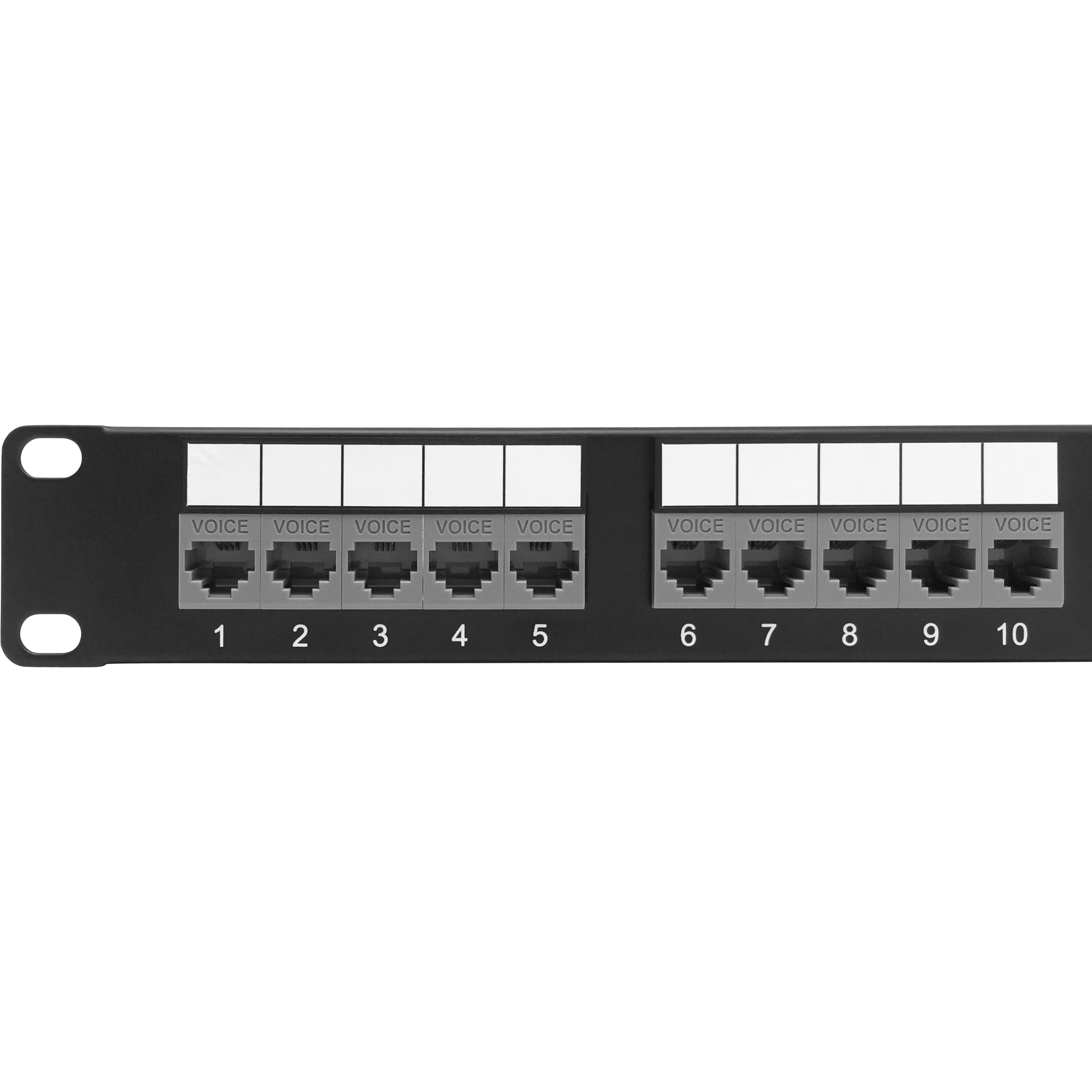 Tool Free Cat3 6u" Voice Panel for Telephone Systems | Innovative ...