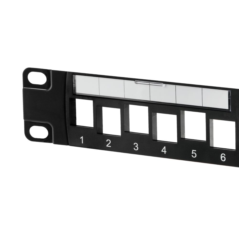Easy Maintenance UTP V Type Blank Panel 1U 24 Port | Innovative Modular ...