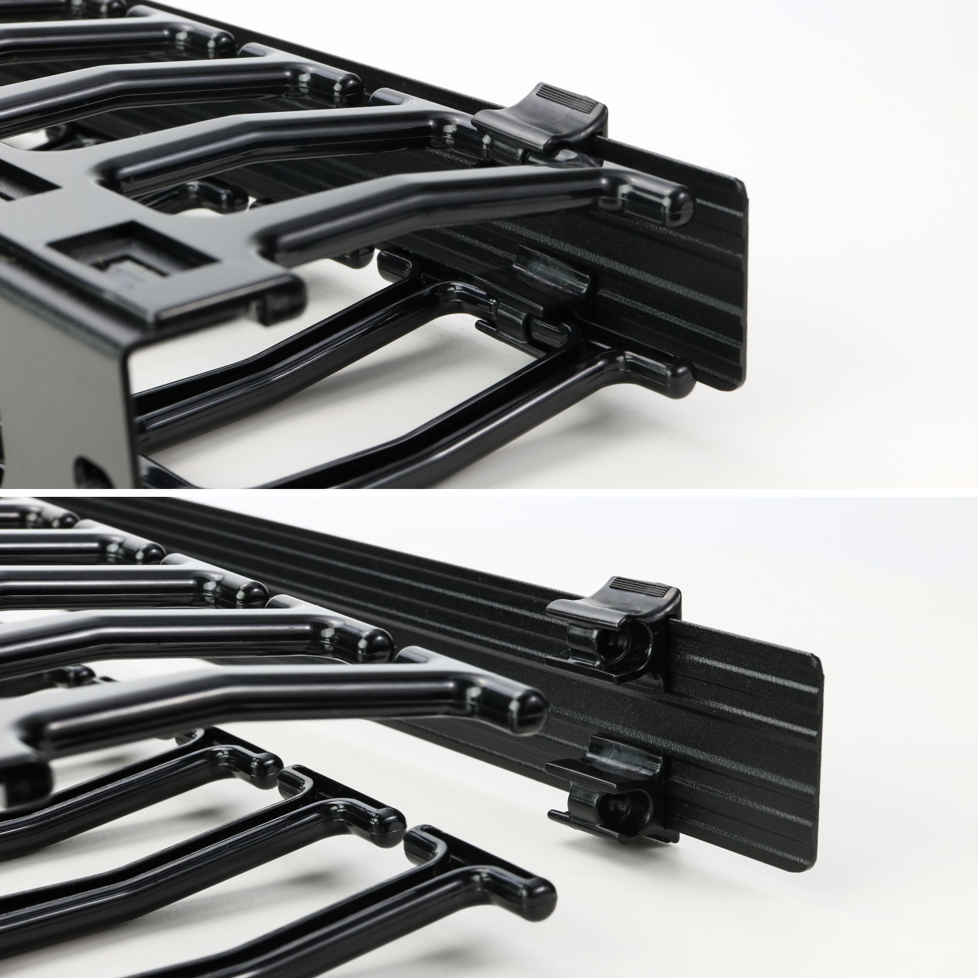 Horizontal Rack Cable Organizer in Front of Ethernet Patch Panels or ...