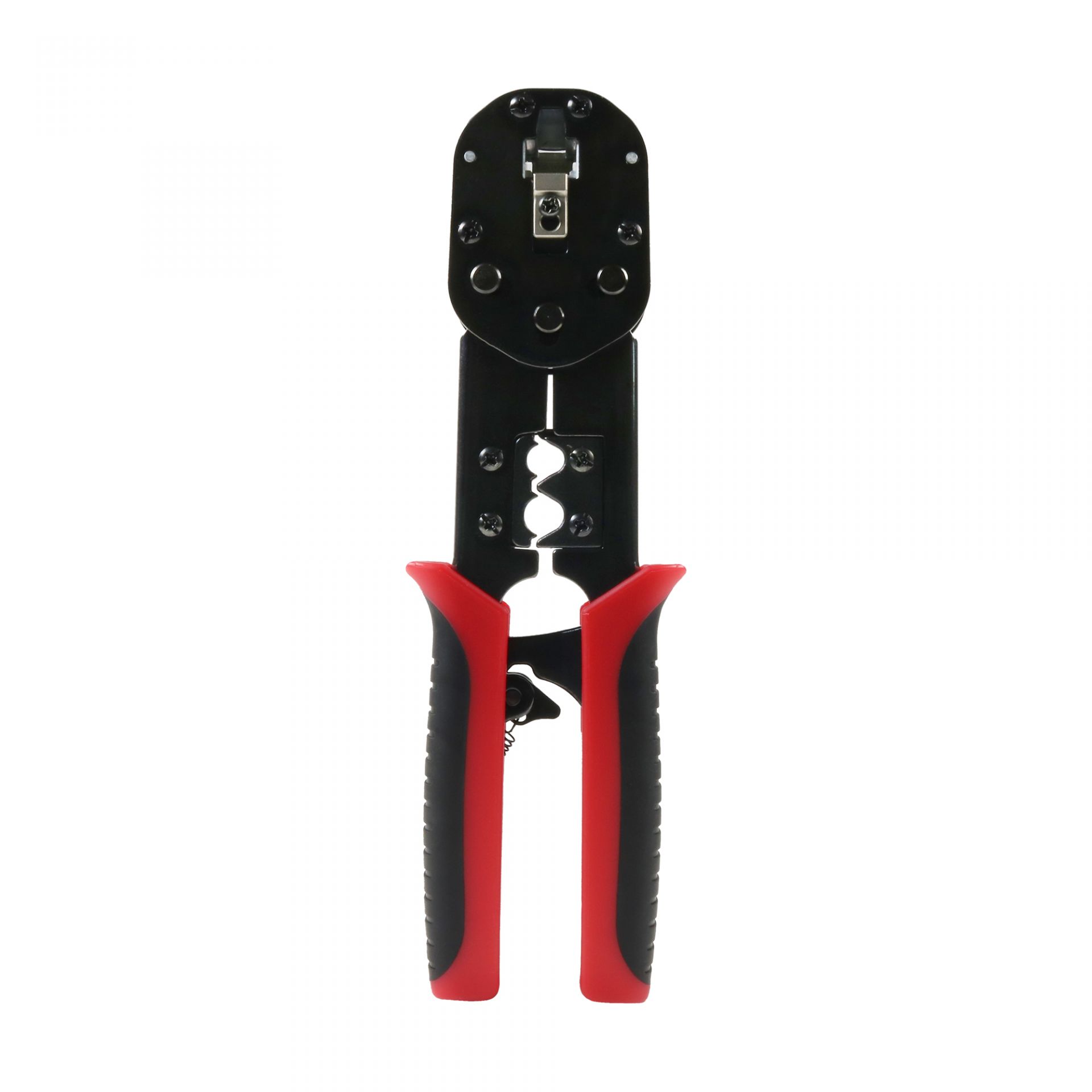 RJ45 Crimping Hand Tool for Plugs With or Without Strain Latch ...