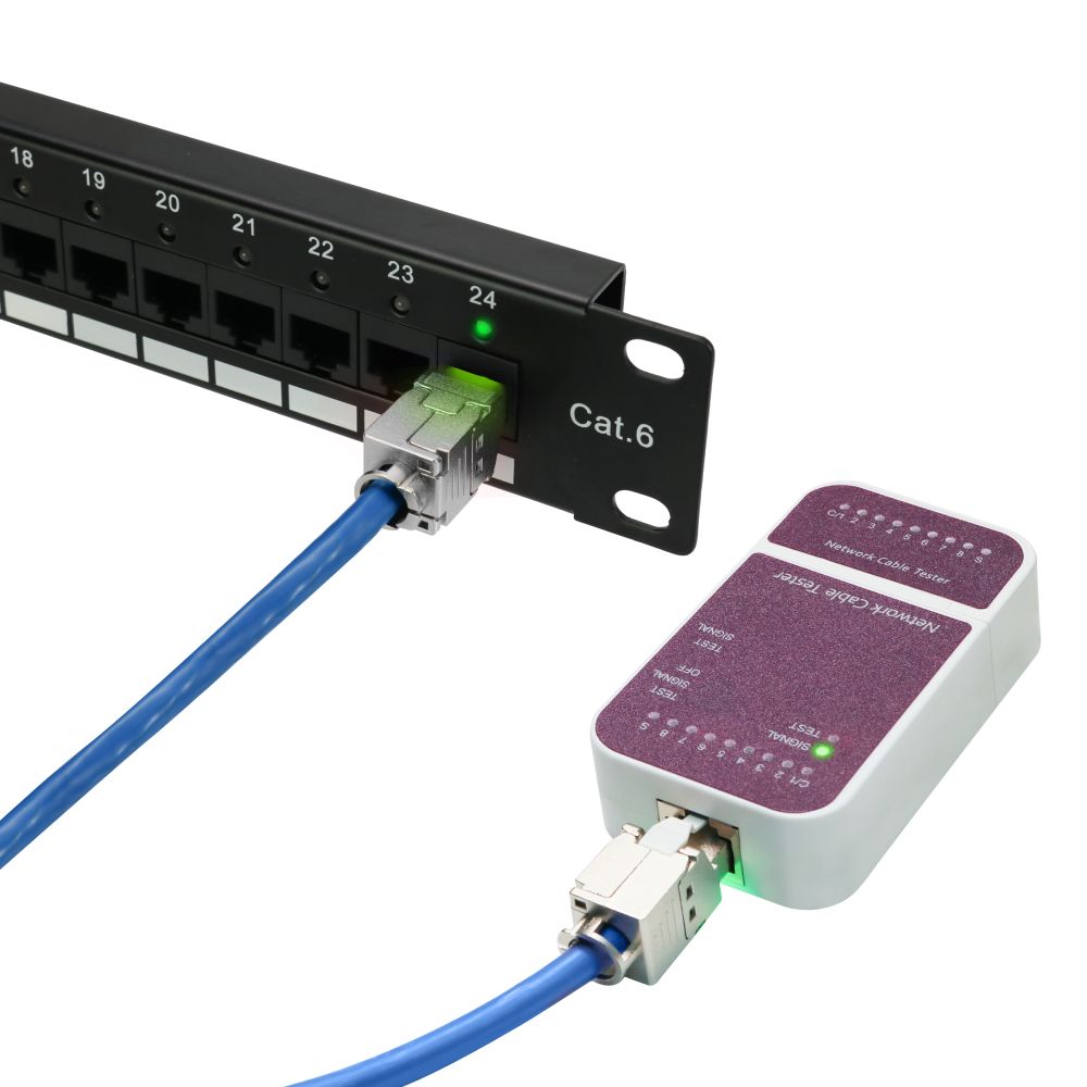 Cat6 UTP LED Patch Panel for Easy Network Identification | Innovative ...