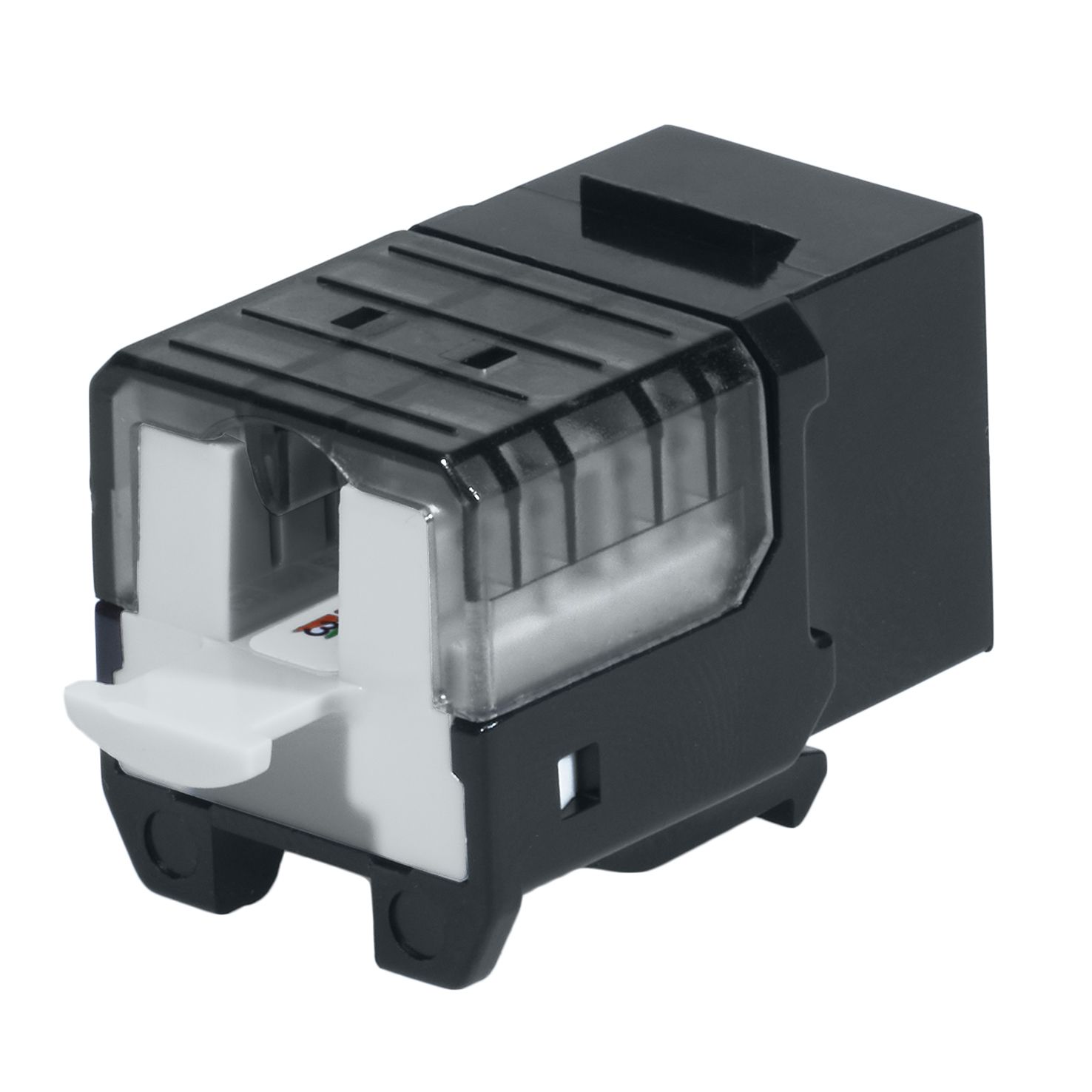 Category 5E UTP 90 Degree 110 Punch Down RJ45 Ethernet Female Connector ...