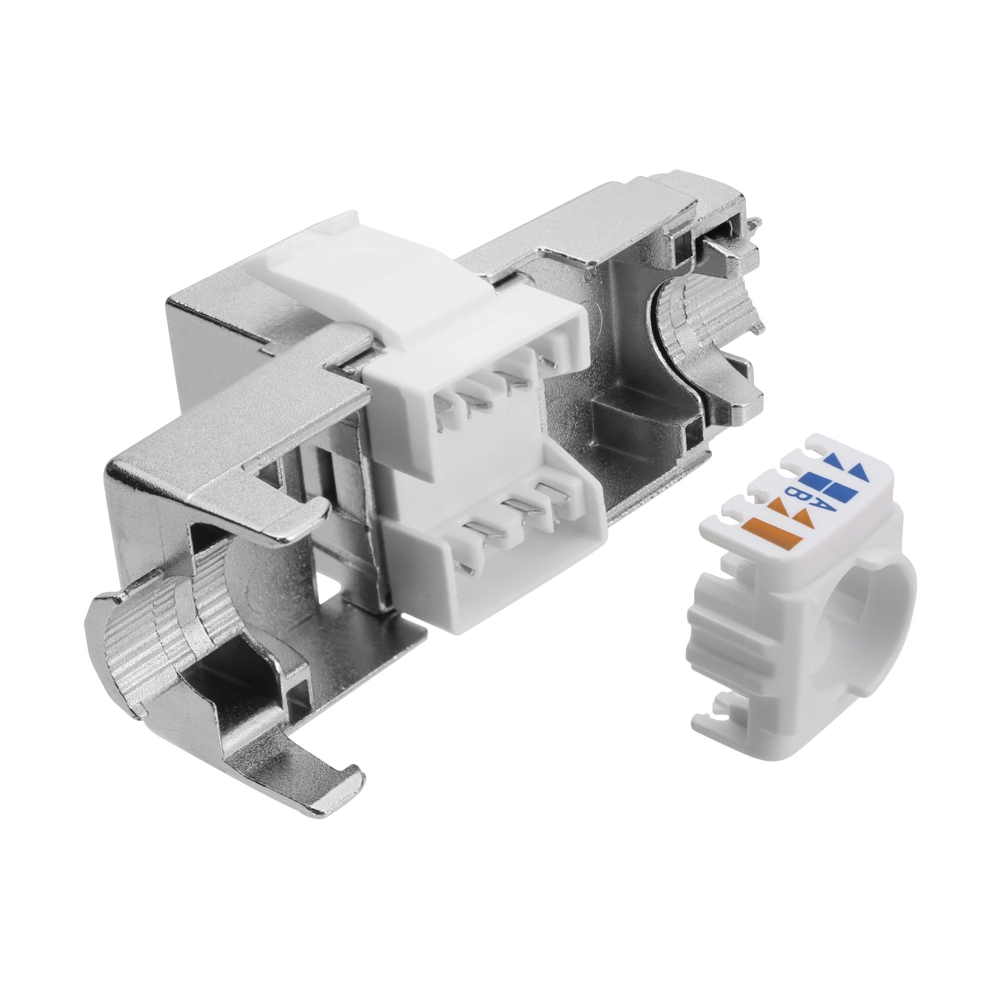 Cat6A STP Component Level Connecting Hardware RJ45 Modular Jack ...