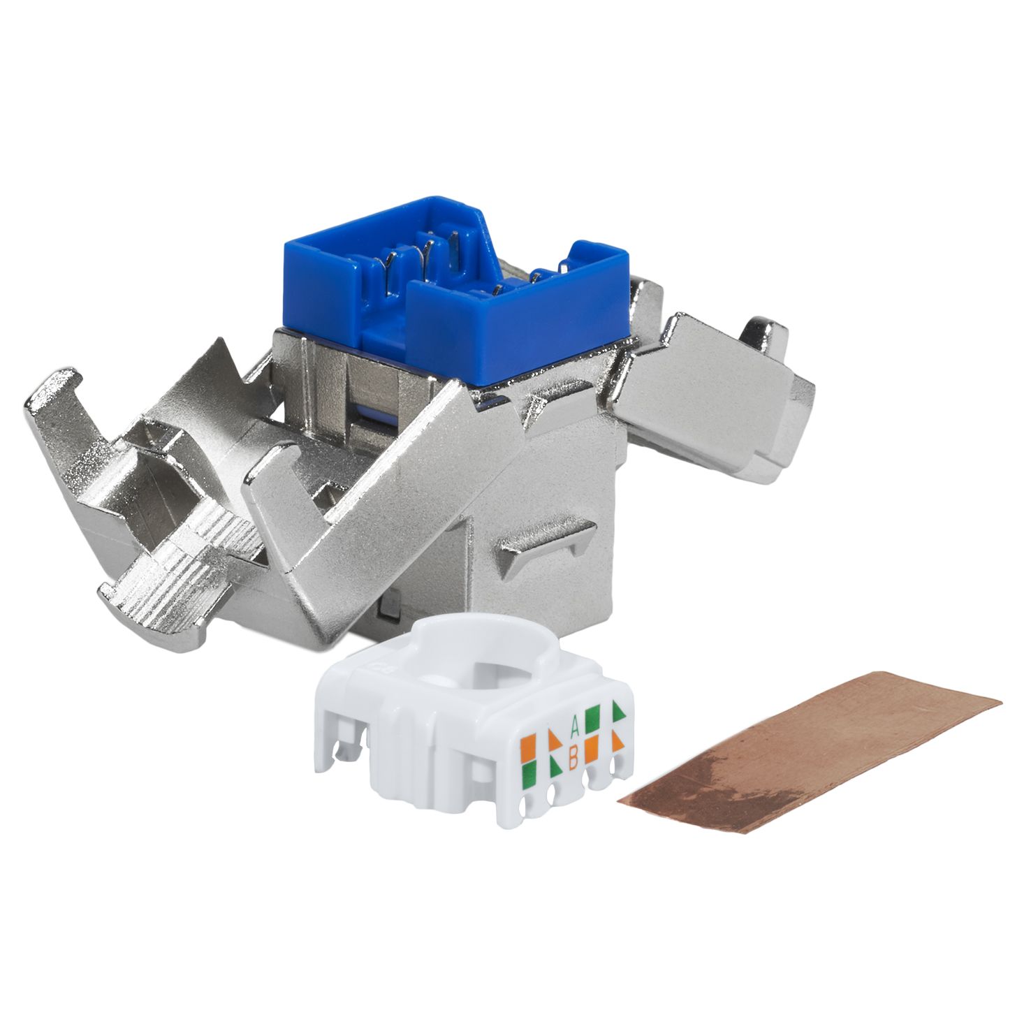 Cat.8 GHMT Certified PoE++ Keystone Jack | EXW 25GBase-T Connector
