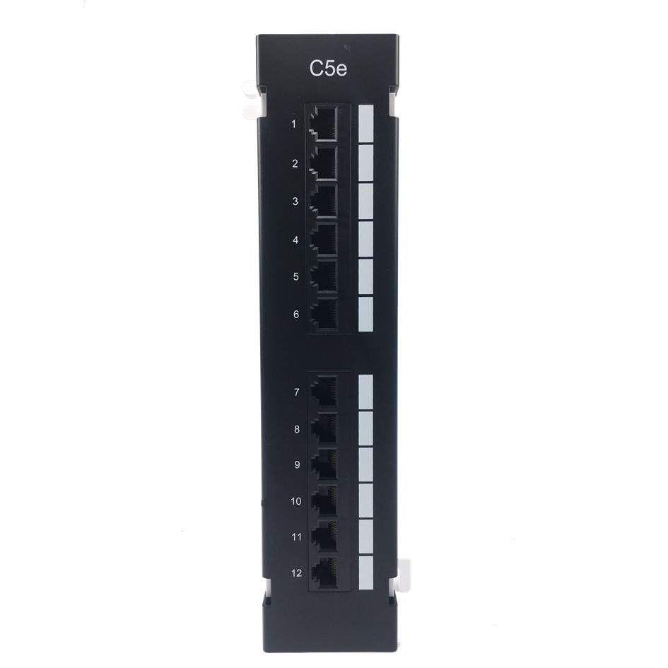 Cat5EUTP 180 Degree Patch Panel With 89D bracket | Innovative Modular ...